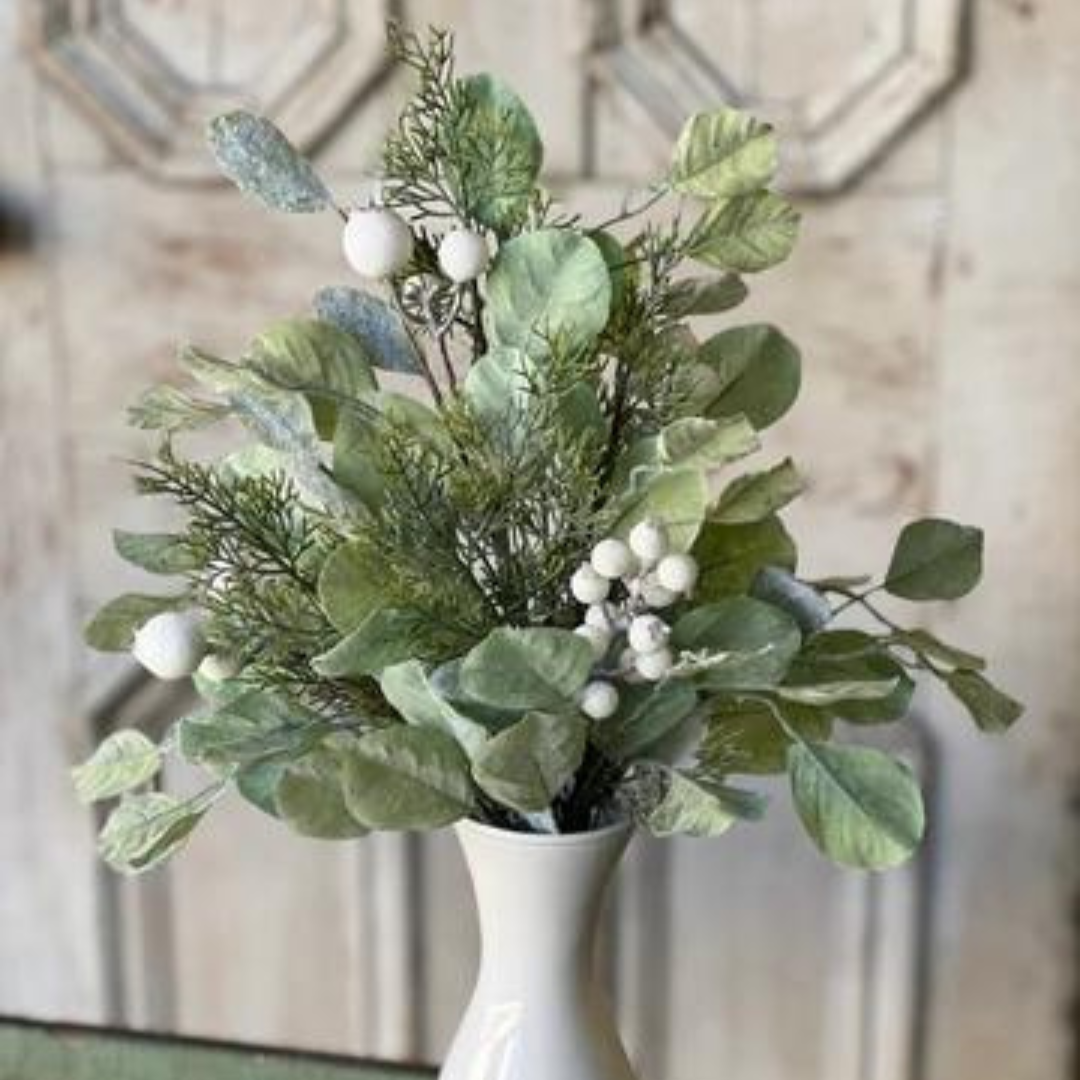 Splash of Splendor Bush, 21", Green Multi – Love That Ribbon