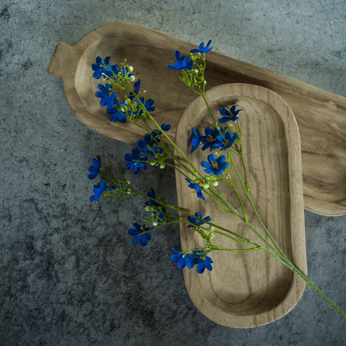 Winter Daphne Spray, 25.5", Blue – Love That Ribbon