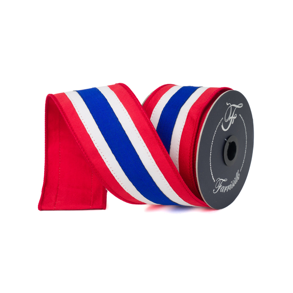 Red White And Blue Ribbon, 2.5" x 10 yards, Multi – Love That Ribbon