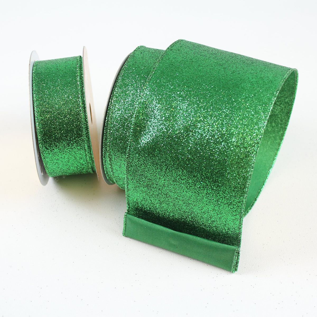 Diamond Dust Ribbon, 1.5" x 10 yards, Emerald – Love That Ribbon