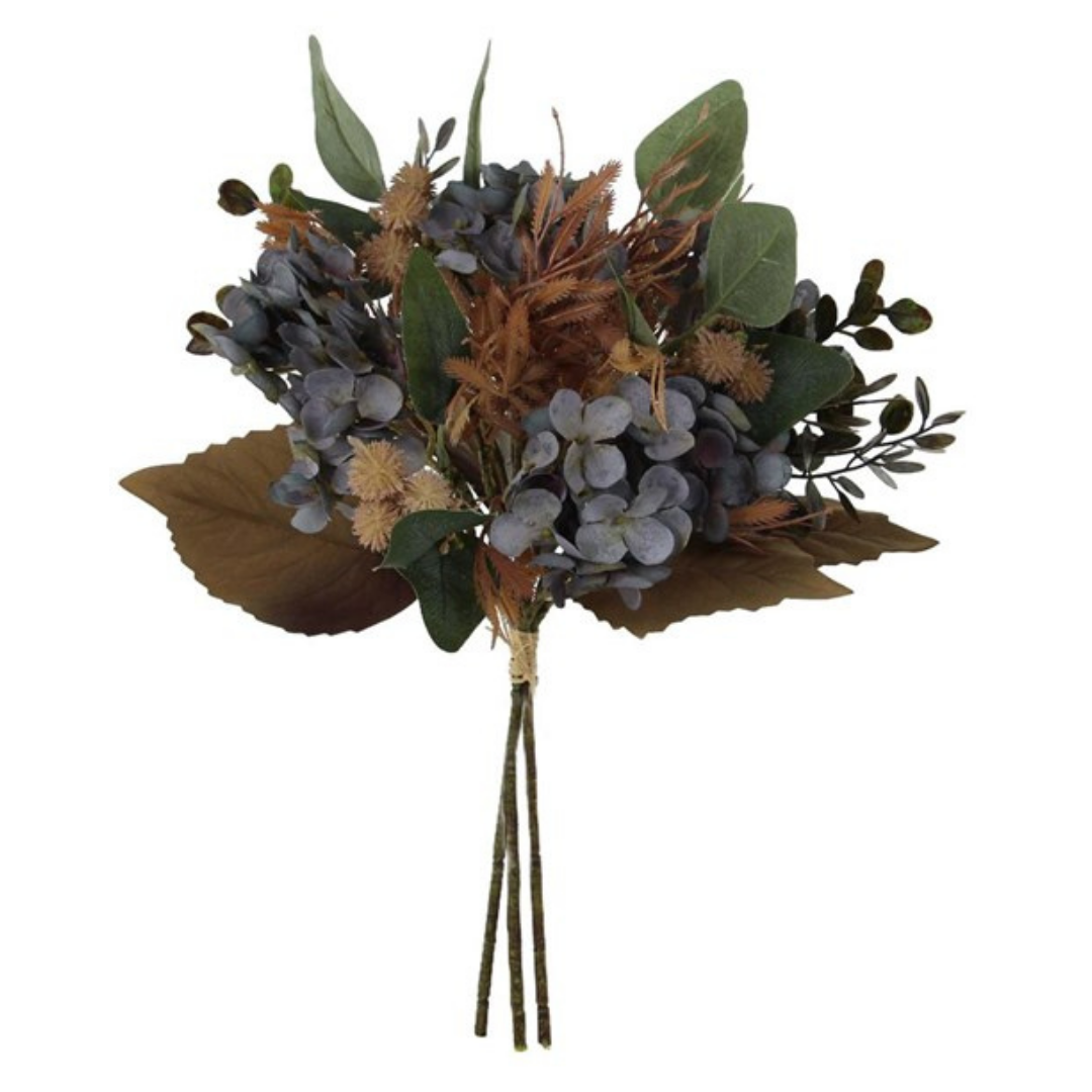 Hydrangea Bouquet, 14.5", Blue – Love That Ribbon